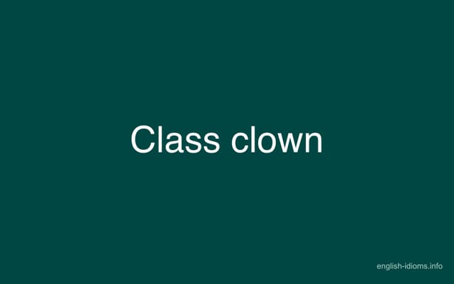 Class clown