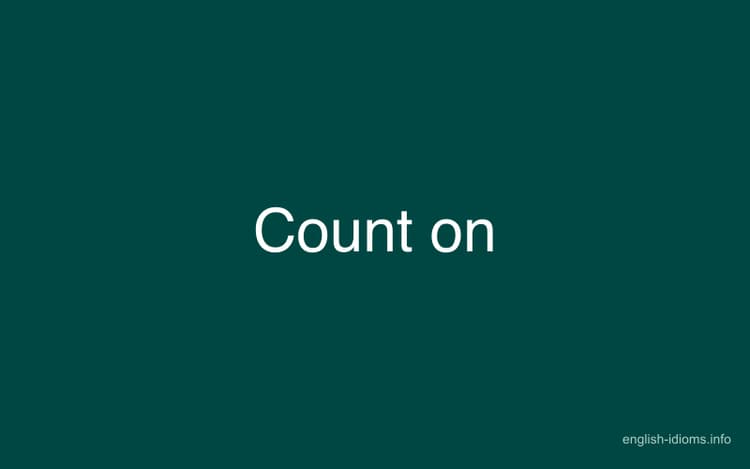 Count on