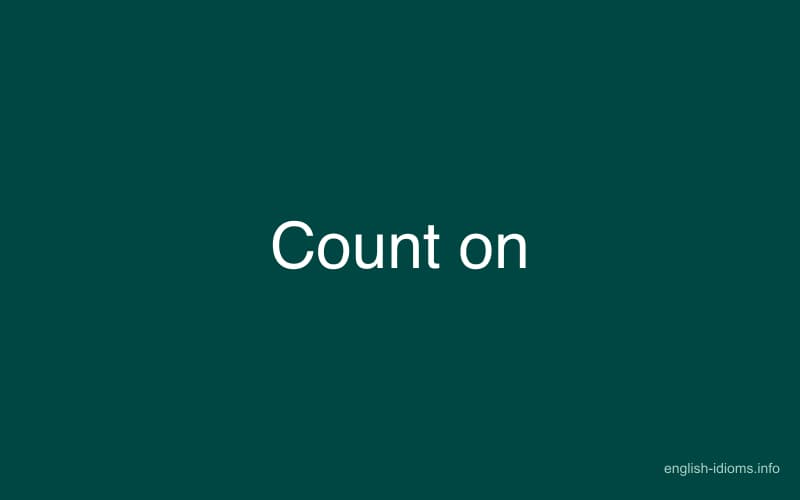 Count on