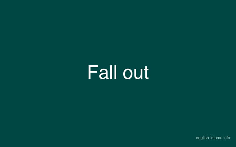 Fall out