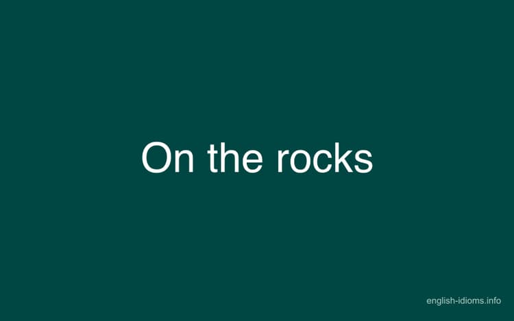 On the rocks