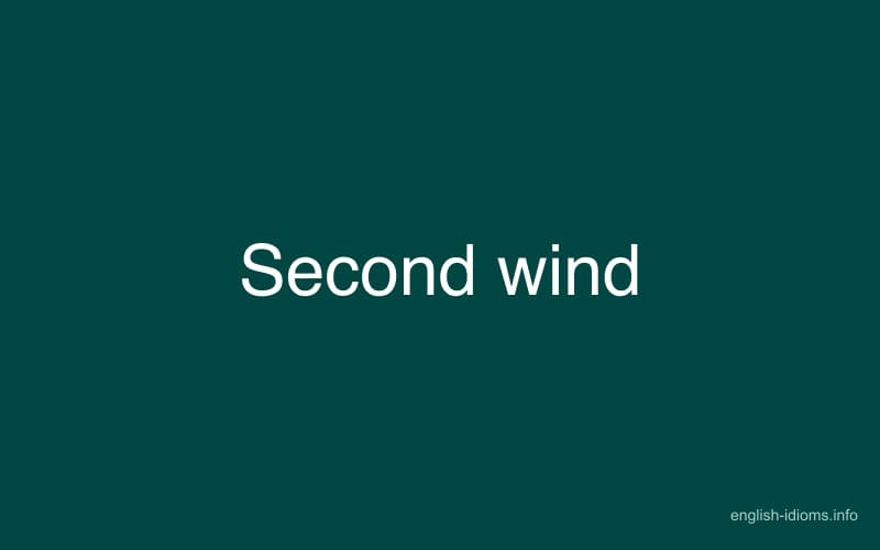 Second wind