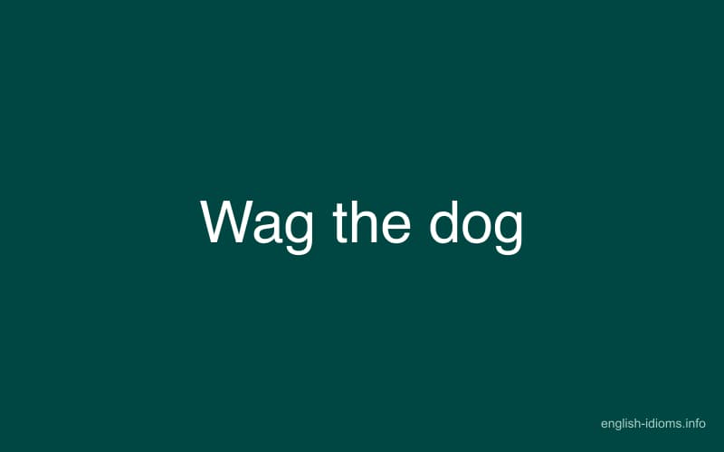 Wag the dog